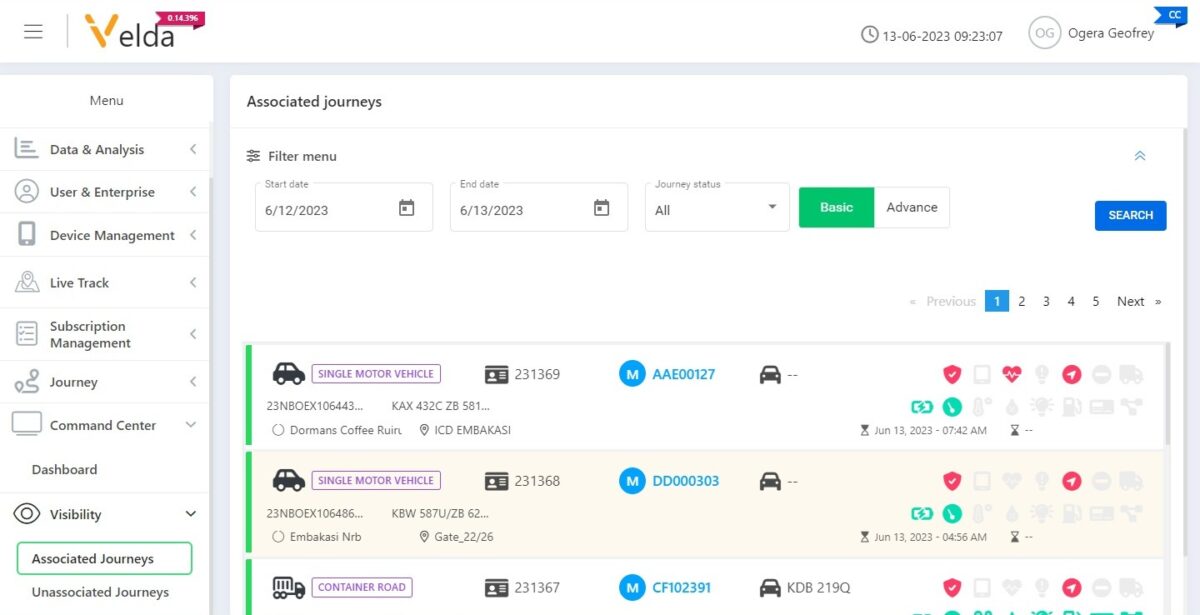Electronic Cargo Tracking System - Track n Trace